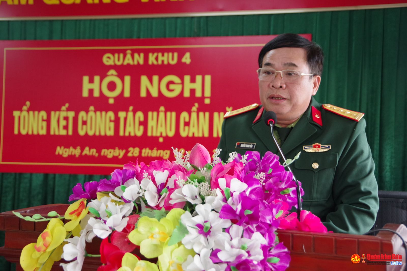 Ngành Hậu cần Quân khu hoàn thành tốt nhiệm vụ năm 2022